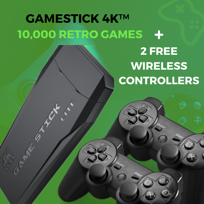 Game Stick 4K – 10,000 Retro Games – Lulunami Game Stick 4K – 10,000 Retro Games – Lulunami