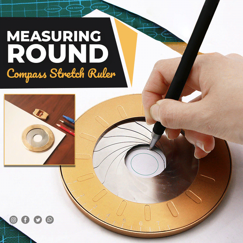 (Last Day Promotion- SAVE 50%) Adjustable Circle Drawing Ruler Tool ... (Last Day Promotion- SAVE 50%) Adjustable Circle Drawing Ruler Tool ...