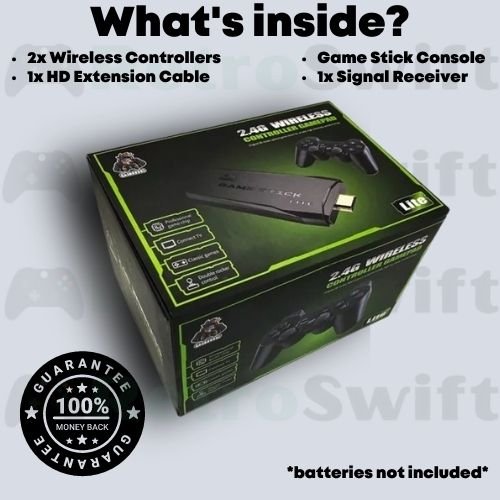 RetroSwift Retro Game Stick Bundle - Lulunami RetroSwift Retro Game Stick Bundle - Lulunami