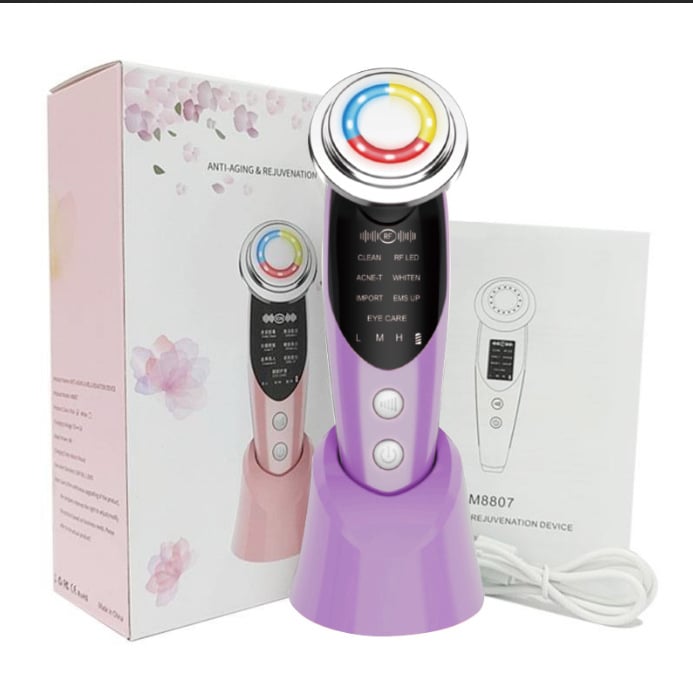 7 In One Ems Microcurrent Vibration Lifting Device Lulunami
