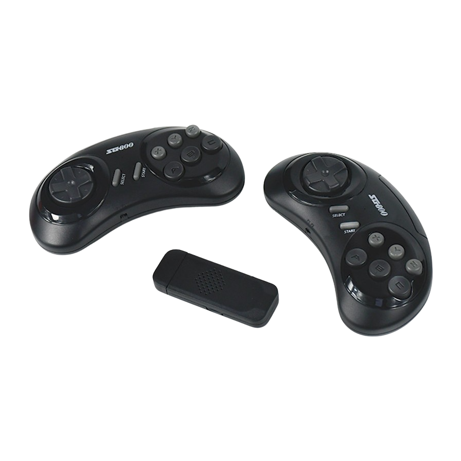 Retro Game Console Stick With Built-In Games And Wireless Controllers ... Retro Game Console Stick With Built-In Games And Wireless Controllers ...