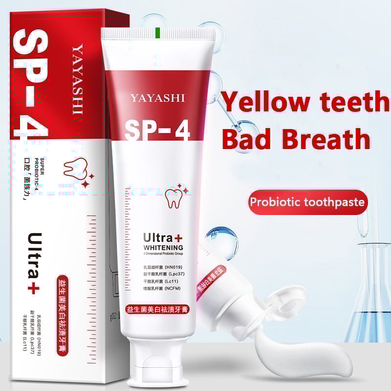 2023 HOT SALE - YAYASHI SP-4 Probiotic Whitening Toothpaste - Lulunami 2023 HOT SALE - YAYASHI SP-4 Probiotic Whitening Toothpaste - Lulunami