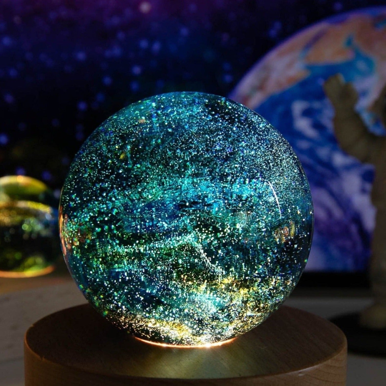 Cosmic Starry Planet Lamp - Lulunami