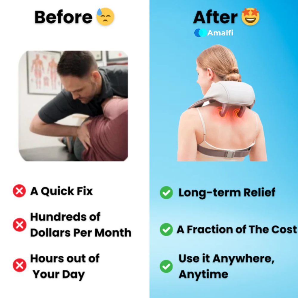 Amalfi Smart Neck Massager Lulunami