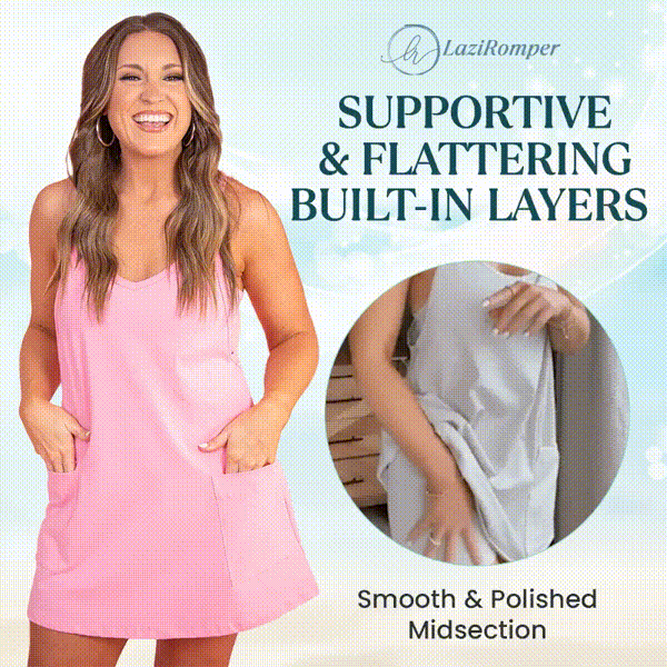Laziromper Camisole Romper With Built In Layers Lulunami