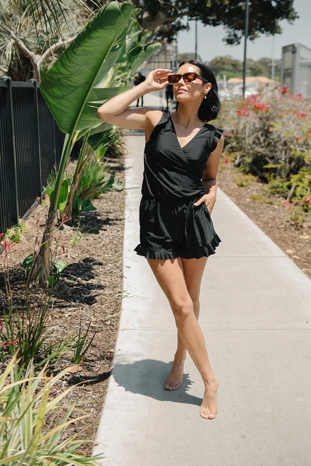 Shecurve Swim Romper Built In Bra Lulunami