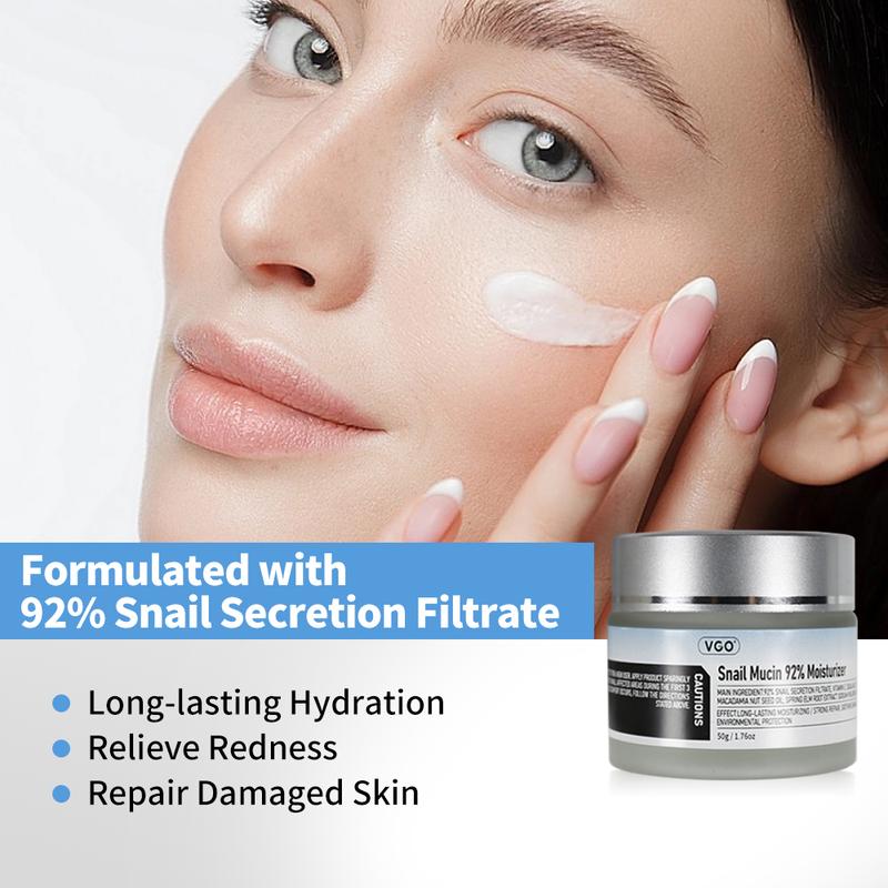 Snail Mucin 92% Moisturizer Daily Face Gel Cream - Lulunami Snail Mucin 92% Moisturizer Daily Face Gel Cream - Lulunami